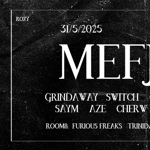 DNBTV x MEFJUS: BLACK EDITION | ROXY PRAGUE